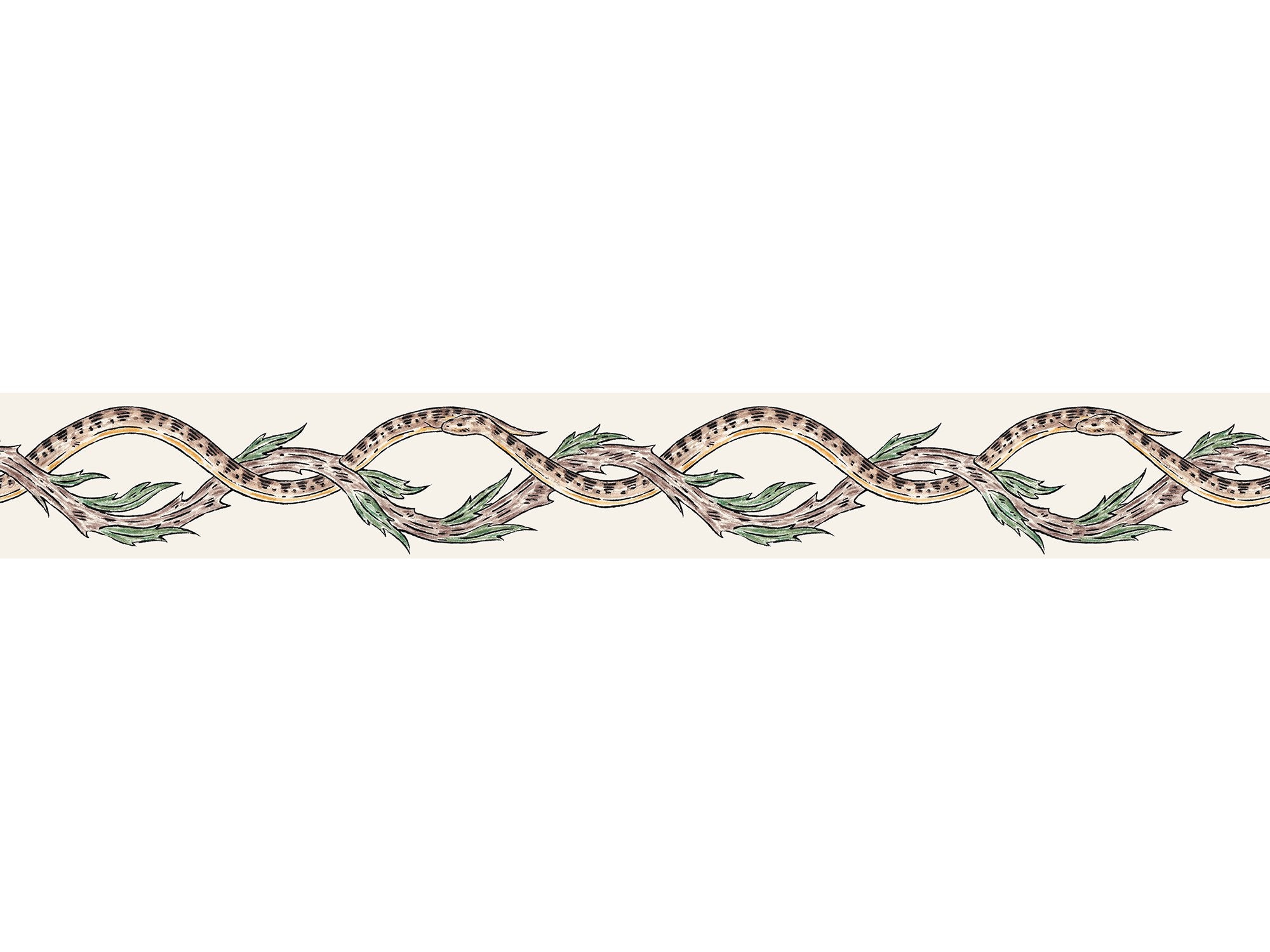 Adder stripe border - stone